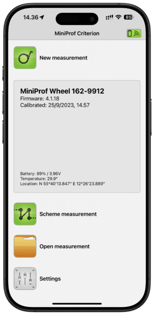 MiniProf Criterion - Greenwood Engineering